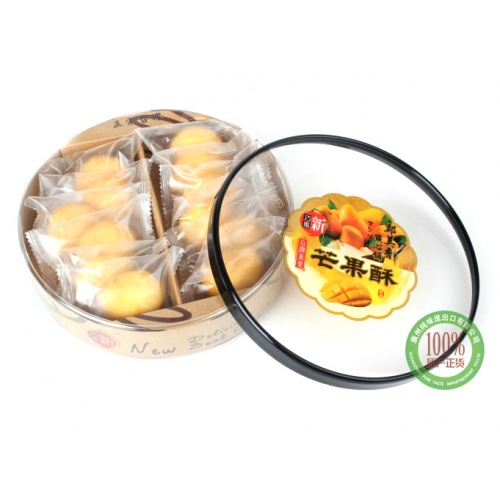 新巧风牌一口芒果酥190g*12盒/组_广州纯味进口商品批发网