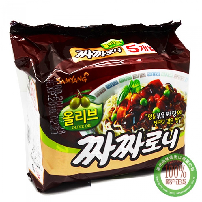 三养炸酱面(方便面(140g*5）700g*8袋/件_广州纯味进口商品批发网