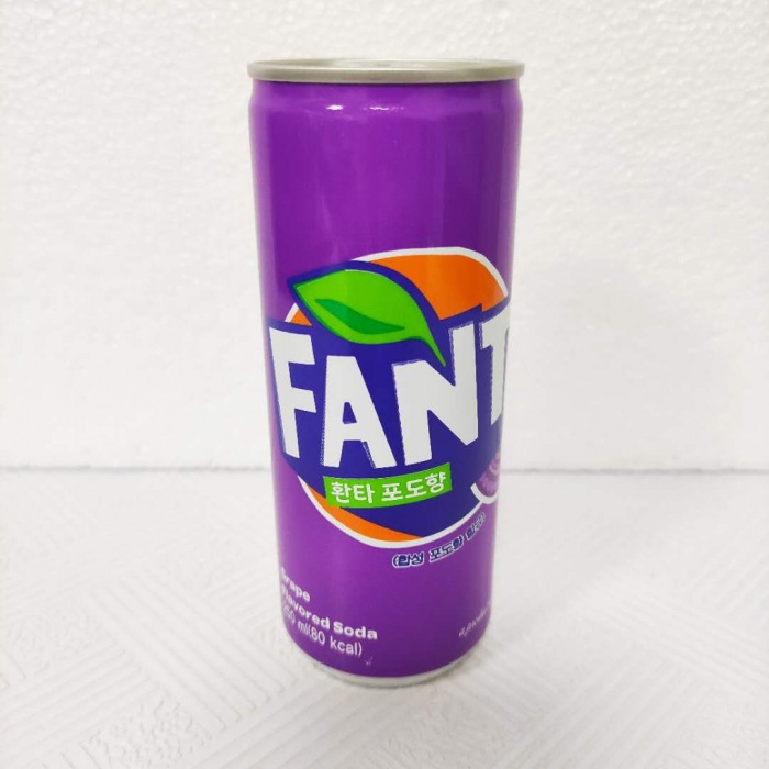 韩国芬达（葡萄味）250ml1*30罐/件_广州纯味进口商品批发网